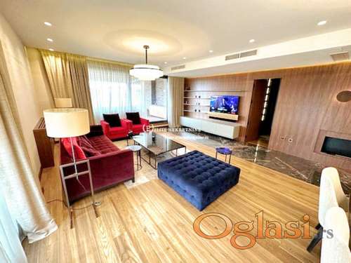 Izdavanje PENTHOUSE Vracar, petosoban, 2 garazna mesta, novogradnja