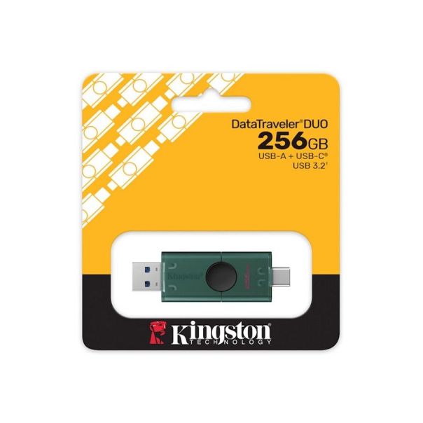 KINGSTON DataTraveler Duo Gen2 (USB-A + USB-C) USB memorija, 256GB (DTDEG2/256GB)