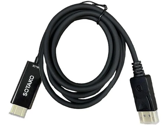 Kabel Sotako DP na HDMI crni