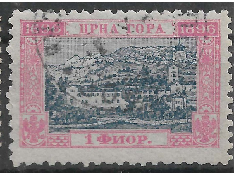 1896 - Crna Gora Manastiri 1 fiorin
