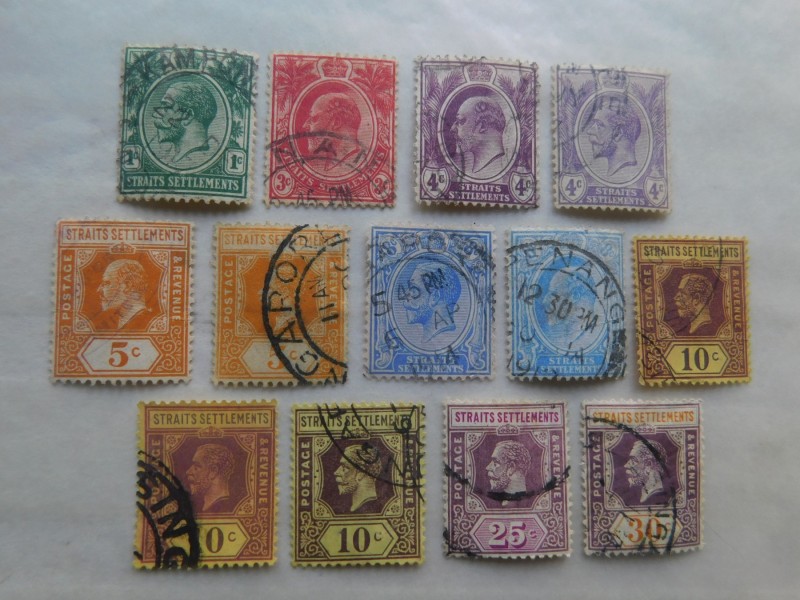 STRAITS SETTLEMENTS 1912