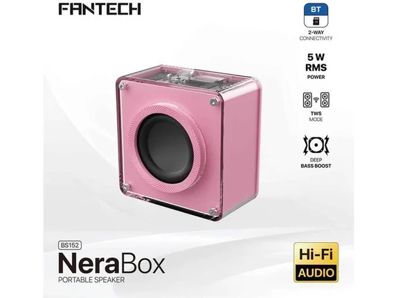 Zvučnik Fantech BS152 NeraBox roze