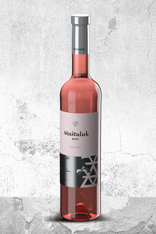 Muštuluk Rose 0,75l