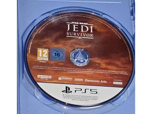 Star Wars Jedi: Survivor PS5 igra samo disk