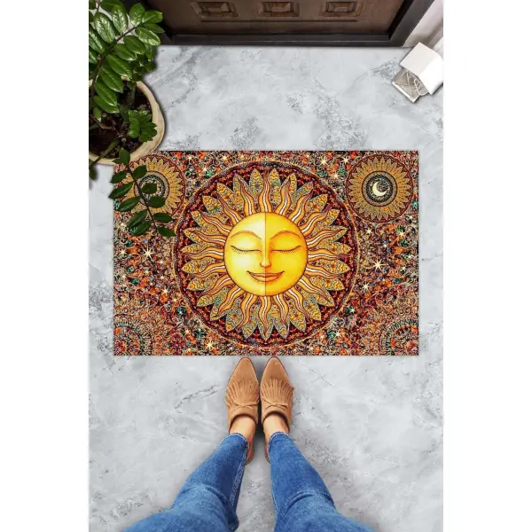 Conceptum Hypnose Otirač sunce Boho 40x60 cm šareni