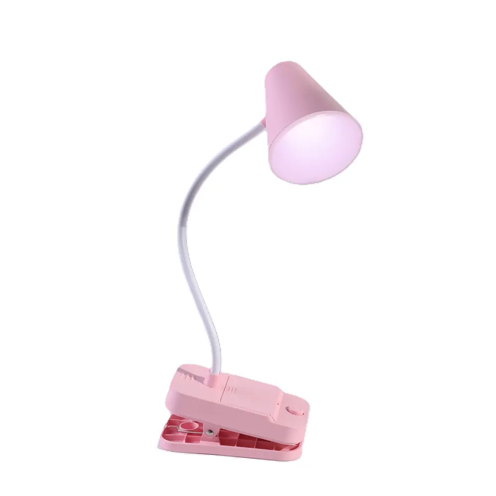 Lampa stona LED3496 USB, 33 cm, Roze