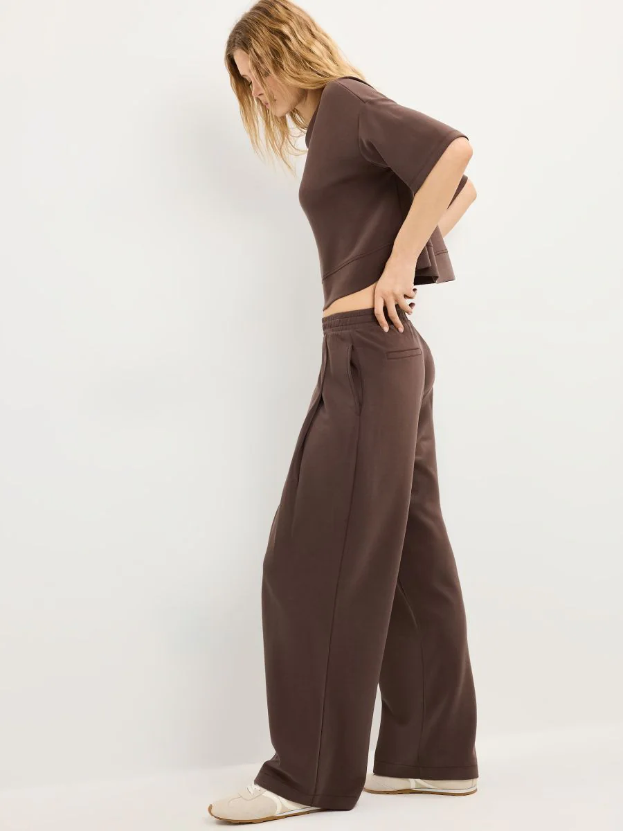Wide leg pantalone