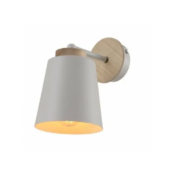 BB link Vesta 425 Zidna 1*E27 Bela/Drvo