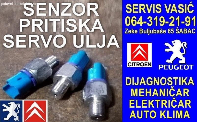 SENZOR PRITISKA SERVO ULJA PEŽO CITROEN PEUGEOT