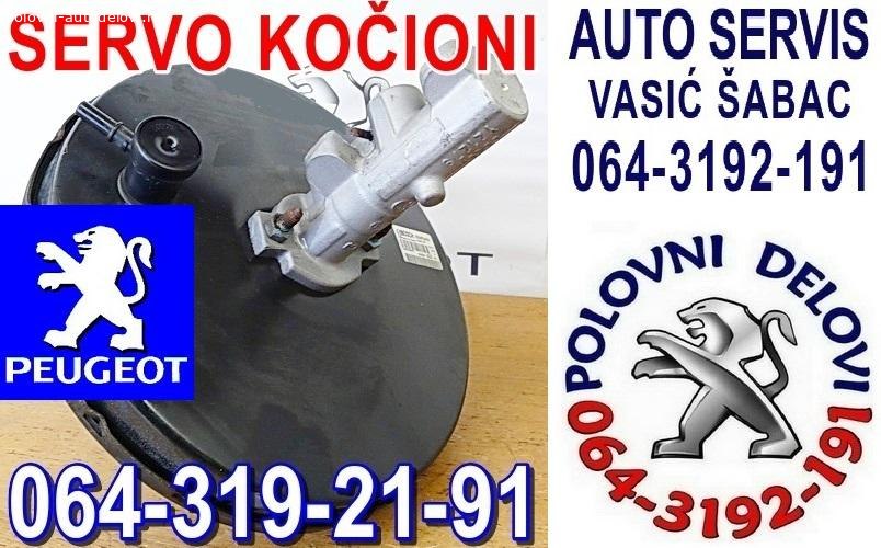 SERVO KOČIONI PEŽO 407 607 807 106 206 406 306 PEUGEOT