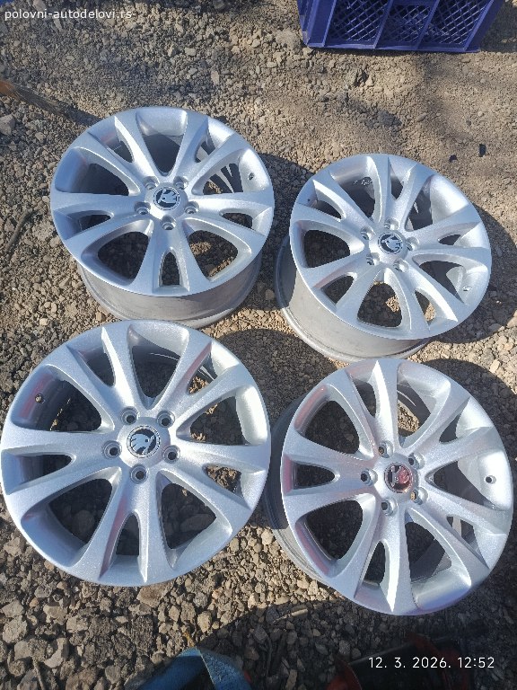 ALU FELNE 5X112, R17