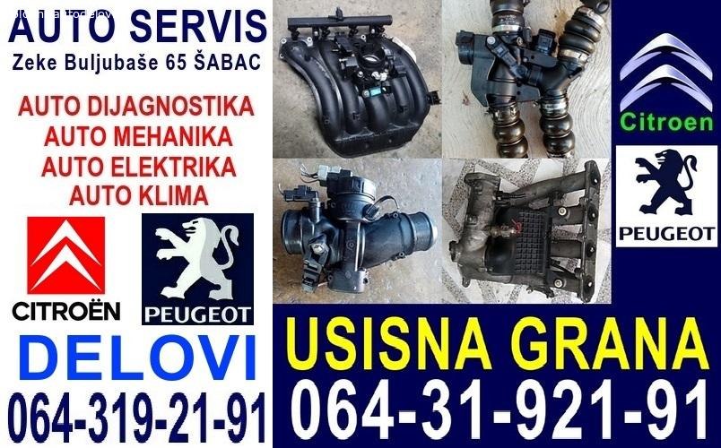 USISNA GRANA PEŽO CITROEN PEUGEOT