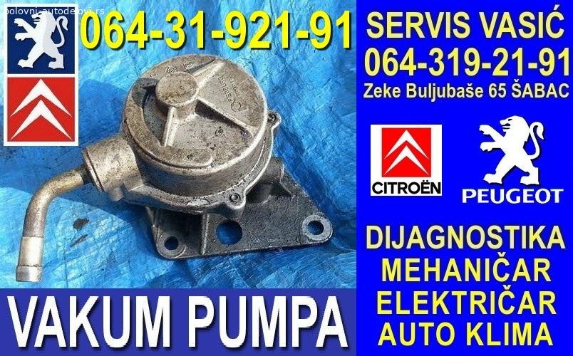 VAKUM PUMPA PEŽO CITROEN PEUGEOT