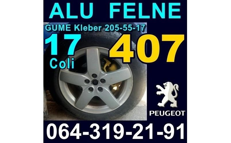 ALU FELNE 17 PEŽO 407 PEUGEOT