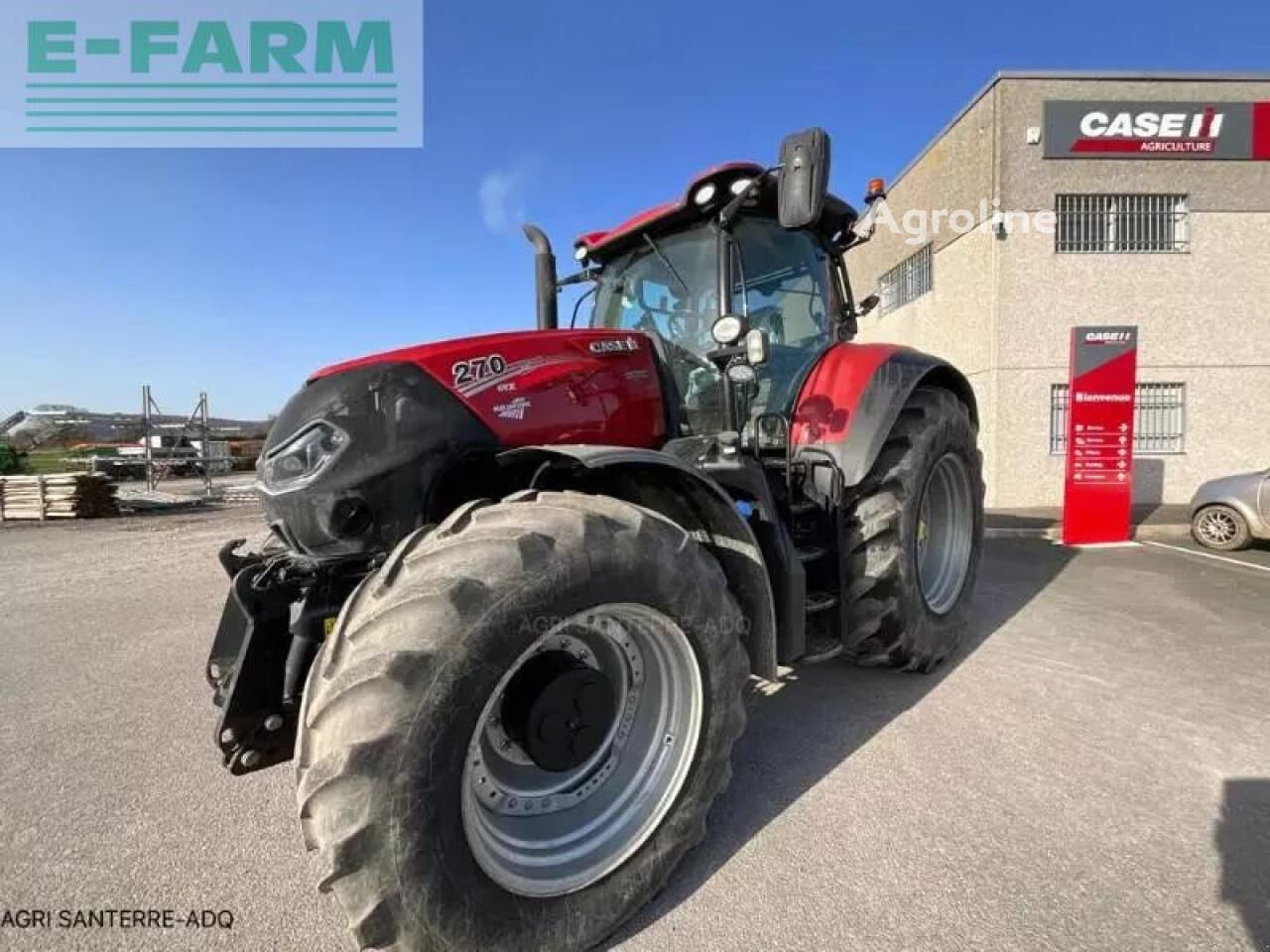 Case IH optum 270 cvx traktor točkaš