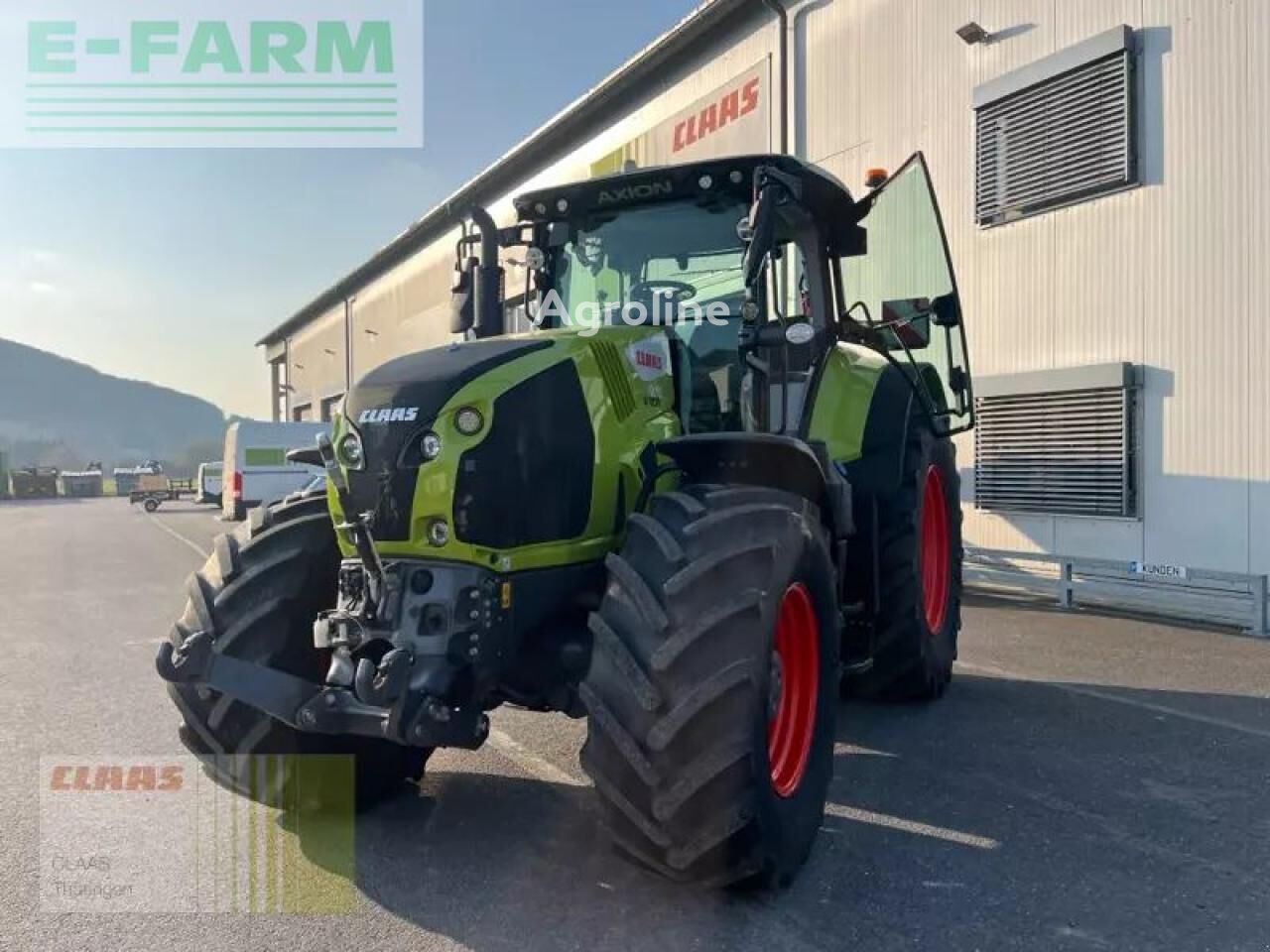 Claas Axion 870 traktor točkaš