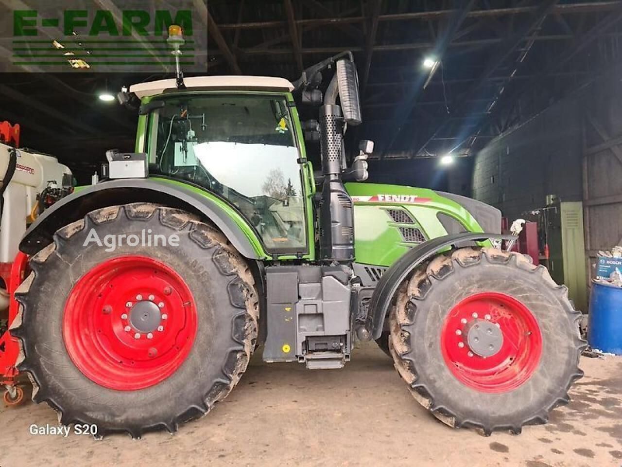 Fendt vario 720 gen6, profi+, rtk traktor točkaš