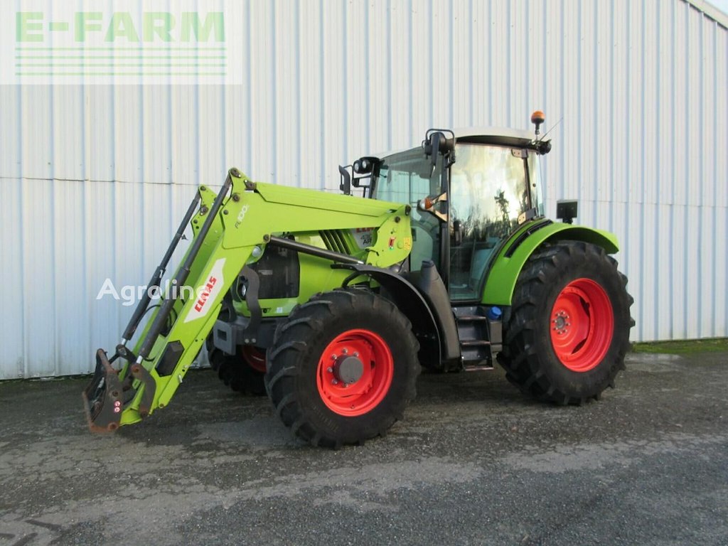 Claas arion 430 panoramic + fl 100 c traktor točkaš