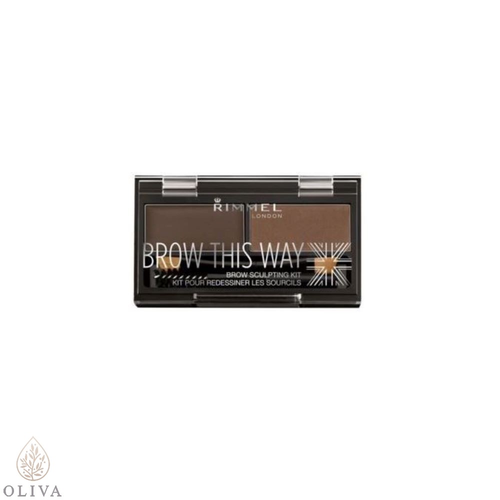 RIMMEL BROW THIS WAY P 003 PALETA SENKI ZA OBRVE