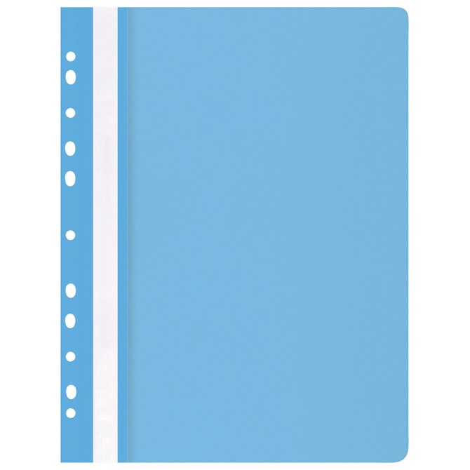 Fascikla mehanika euro pp A4 uložna Donau 21104121-21 svetlo plava