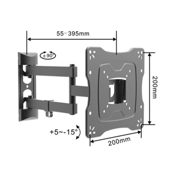 LINKOM TV nosač Linkom zglobni 17-42 200*200