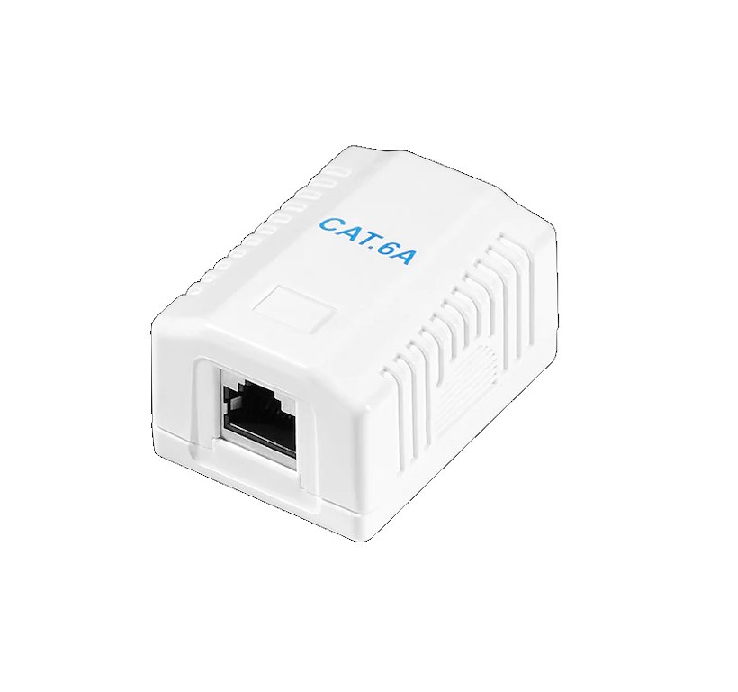 Mrežna nazidna kutija CAT6A RJ45 1-port FTP