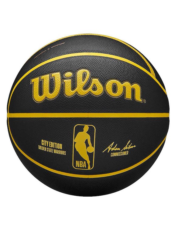 WILSON Lopta za košarku NBA TEAM CITY COLLECTOR GS WARRI