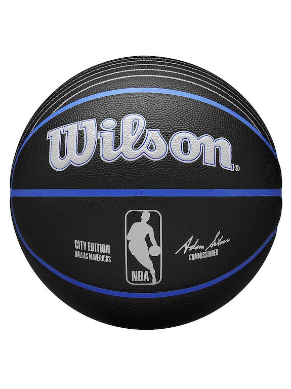 WILSON Lopta za košarku .Košarkaška lopta NBA TEAM CITY COLLECTOR DAL MAV