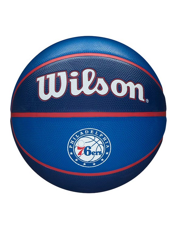 WILSON Lopta za košarku.Košarkaška lopta NBA PHI 76ERS