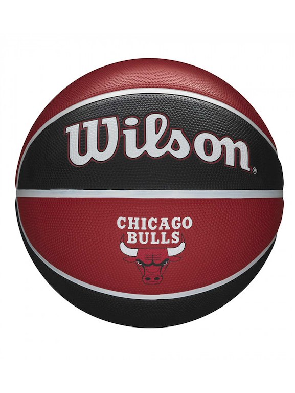 WILSON Lopta za košarku .Košarkaška lopta TRIBUTE CHI BULLS
