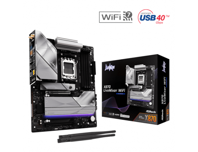 ASRock X870 LIVEMIXER WIFI matična ploča
