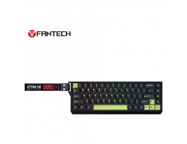 Fantech MK922 Atom HE68 Pro Mori (emerald switch) gejmerska tastatura crna
