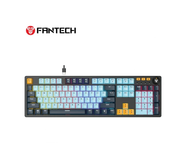 Fantech MK893S RGB Atom 107S Mizu (taro switch) gejmerska tastatura plava