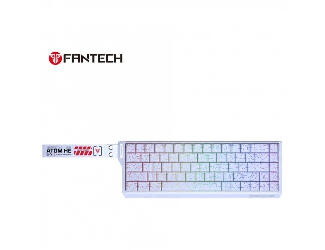 Fantech MK922 Atom HE68 Pro Topo (emerald switch) gejmerska tastatura bela