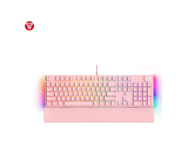 Fantech MK894 RGB Maxpower II (yellow zest switch) gejmerska tastatura roze