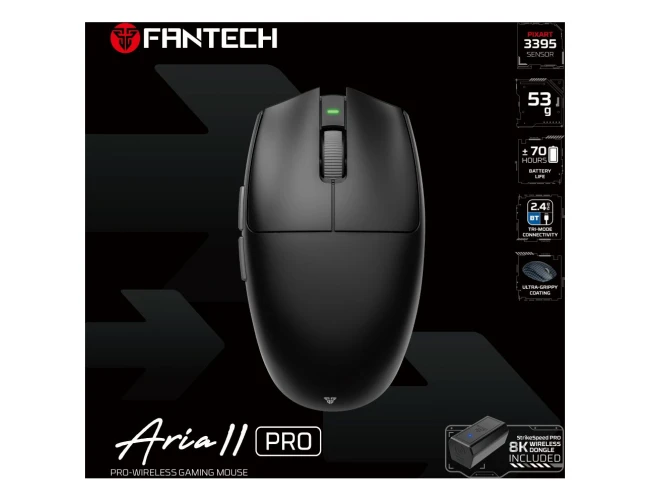 Fantech XD7V2P Aria II Pro bežični gejmerski miš crni