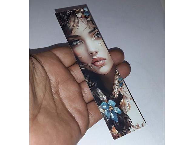 Obeleživač stranica, Bookmarker. 15 x 4 cm.
