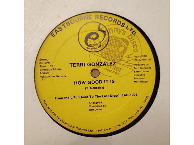 Terri Gonzalez – How Good It Is