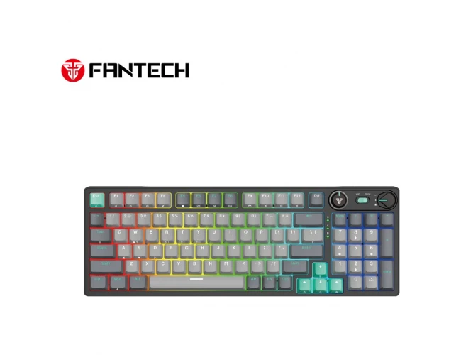 Fantech MK914 RGB Atom Pro96 (red switch) mehanička bežična gejmerska tastatura crna