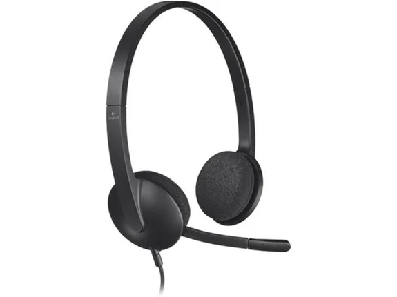 Slusalice Logitech USB H340 crne