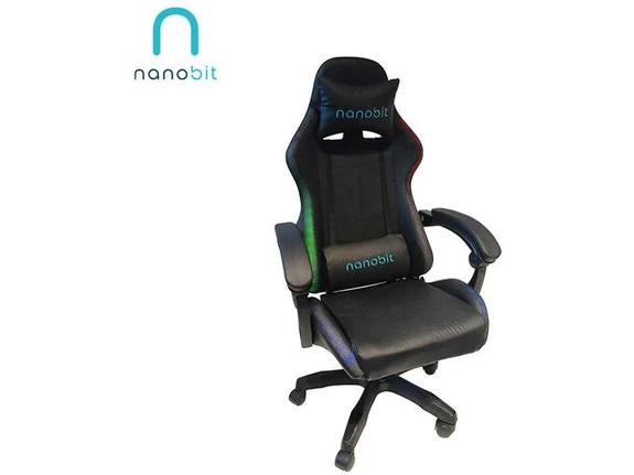 Gaming stolica Nanobit NB402 RGB crna