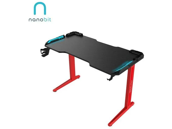 Gaming sto Nanobit NB502 RGB 120cm Ferrari Red