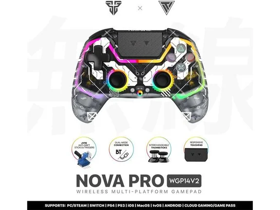Joypad wireless Fantech WGP14V2 NOVA PRO multiplatform crni
