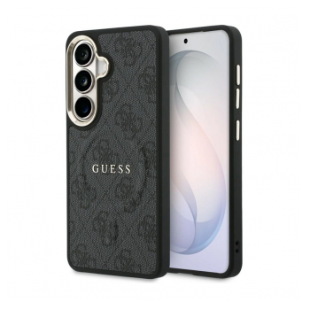 Maska Guess 4G Embossed Ring MagSafe za Samsung S26/ S941B crna