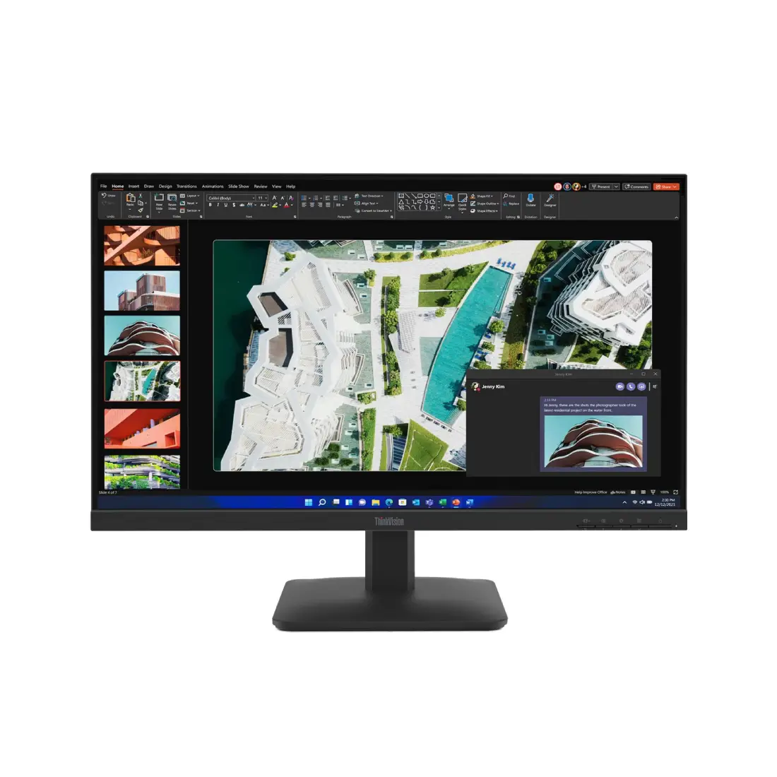 Lenovo 27″ FHD IPS 100Hz ThinkVision S27-4e Monitor, Model 64BEKAT1EU