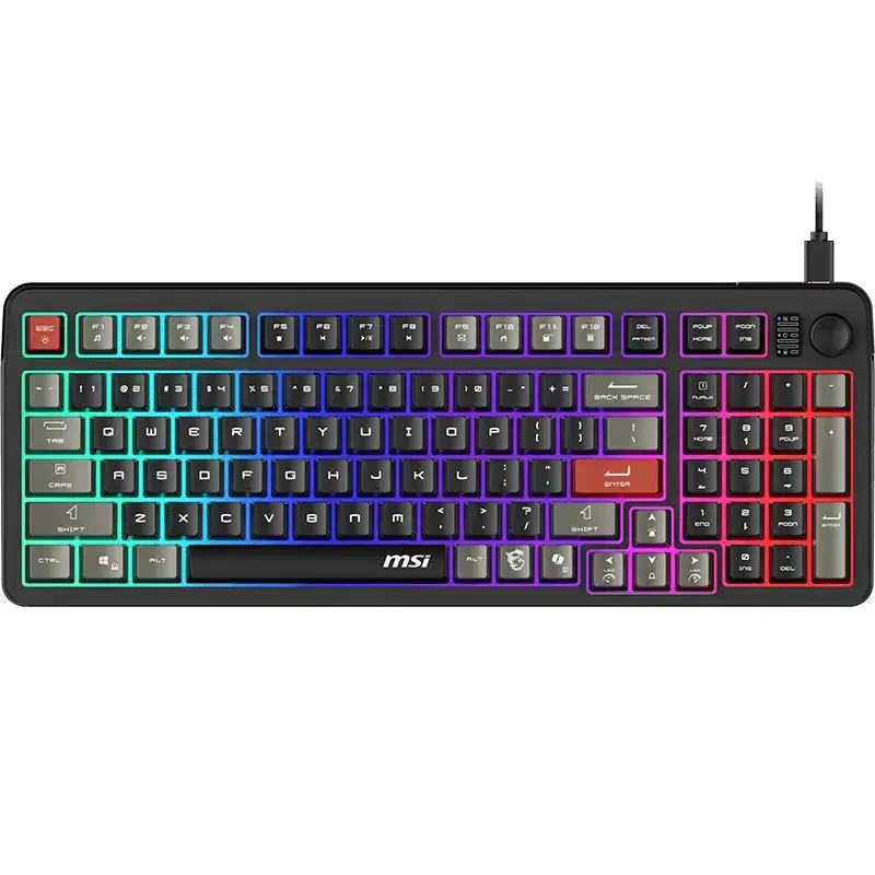MSI FORGE GK110 US RGB Gaming tastatura