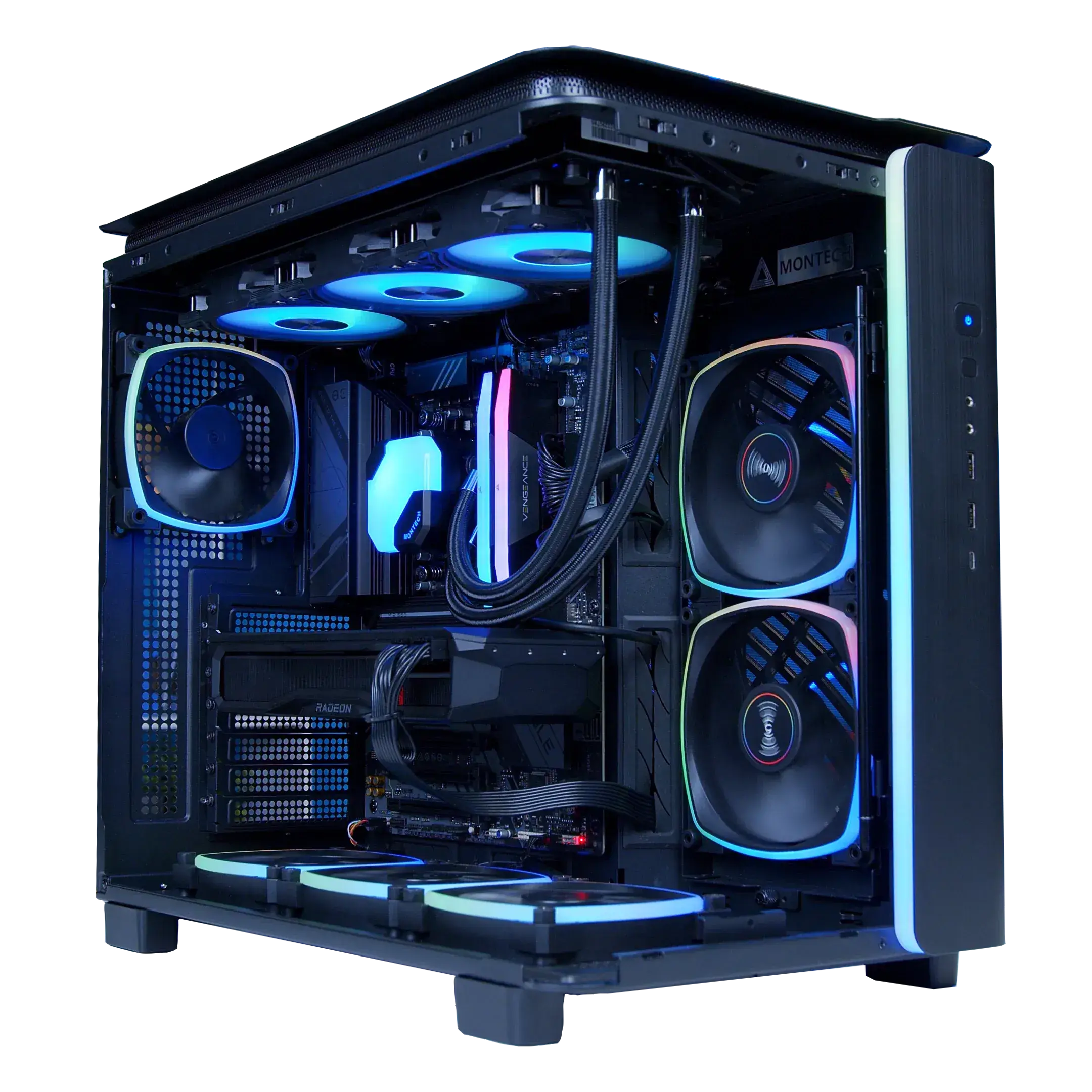 VIP Gaming HyperCore King računar - Core Ultra 7 265K, AIO 360 ARGB, RTX 5060 Ti 16GB, DDR5 16GB, 1TB SSD, B860, 750W PCIE5 GOLD, KING 95 Pro, Win11