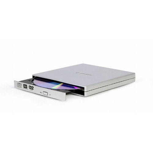 Gembird External USB DVD drive, silver | DVD-USB-02-SV