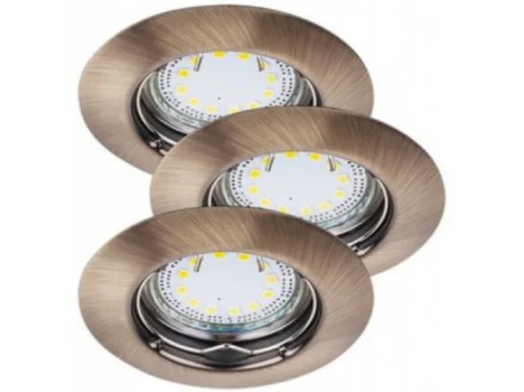 Rabalux Ugradna i nadgradna rasveta Lite GU10 1x MAX 50W bronzana (1048)