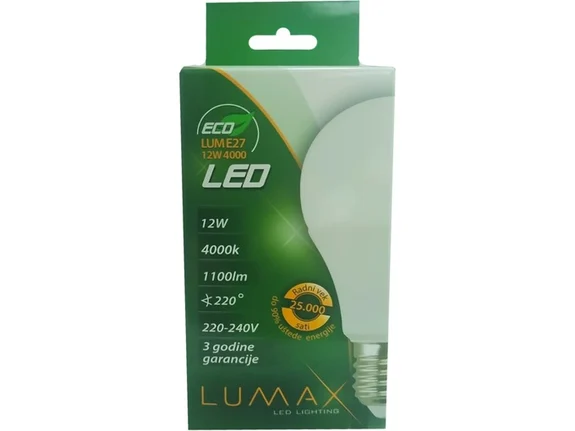 Alfa Eco LED sijalica Lume27 12 W 4000 K 1100 lm
